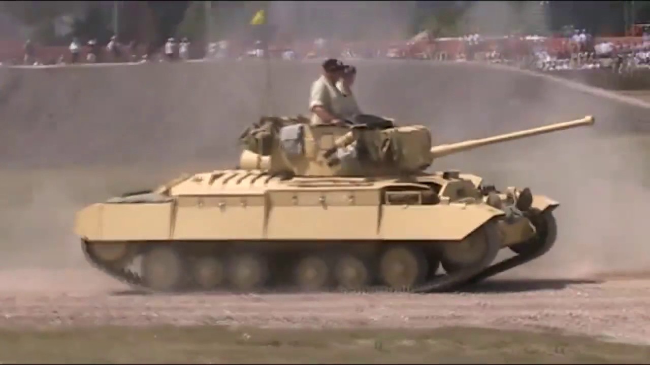 Valentine British Light Tank - YouTube