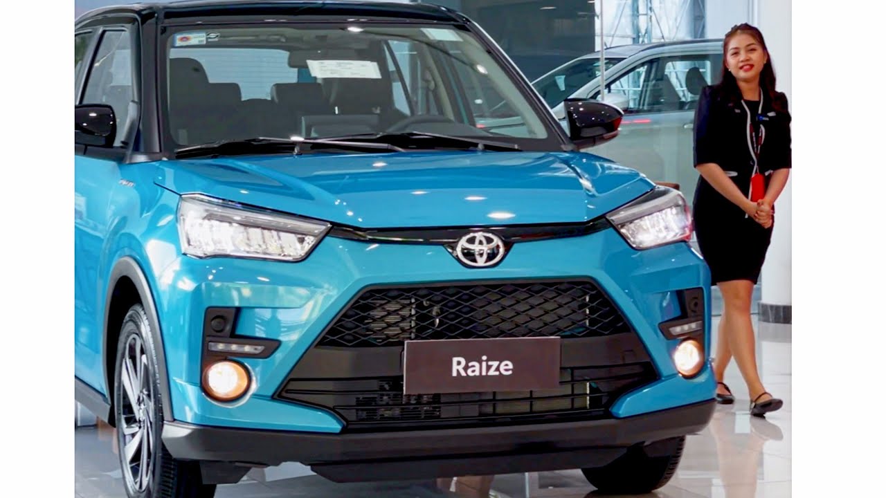 2025 Toyota Raize Blue Color | 3 cylinder, 1.0 Turbo | Compact SUV 5 ...