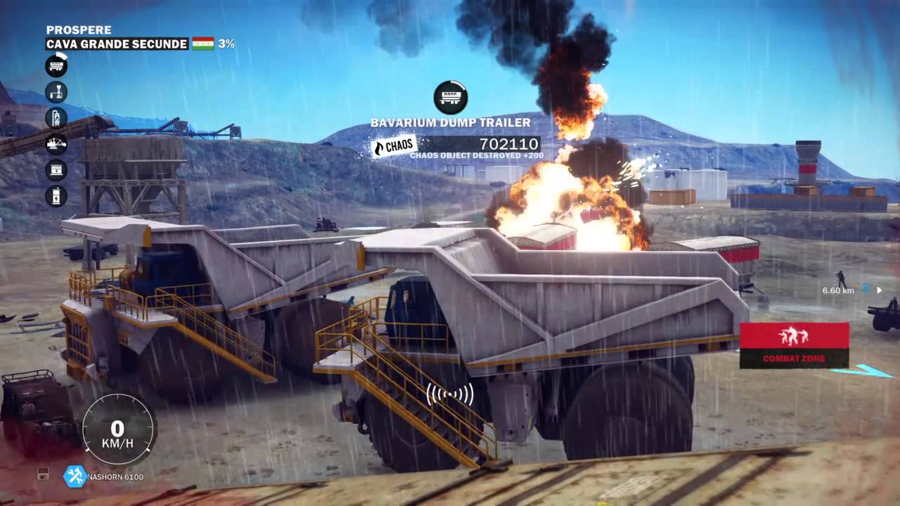 Just Cause 3 how to find the dump truck ps4 - YouTube