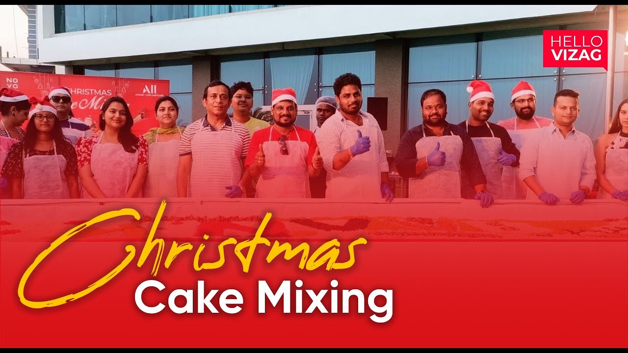 Christmas Cake Mixing Ceremony | Novotel | Vizag | @hellovizag ...