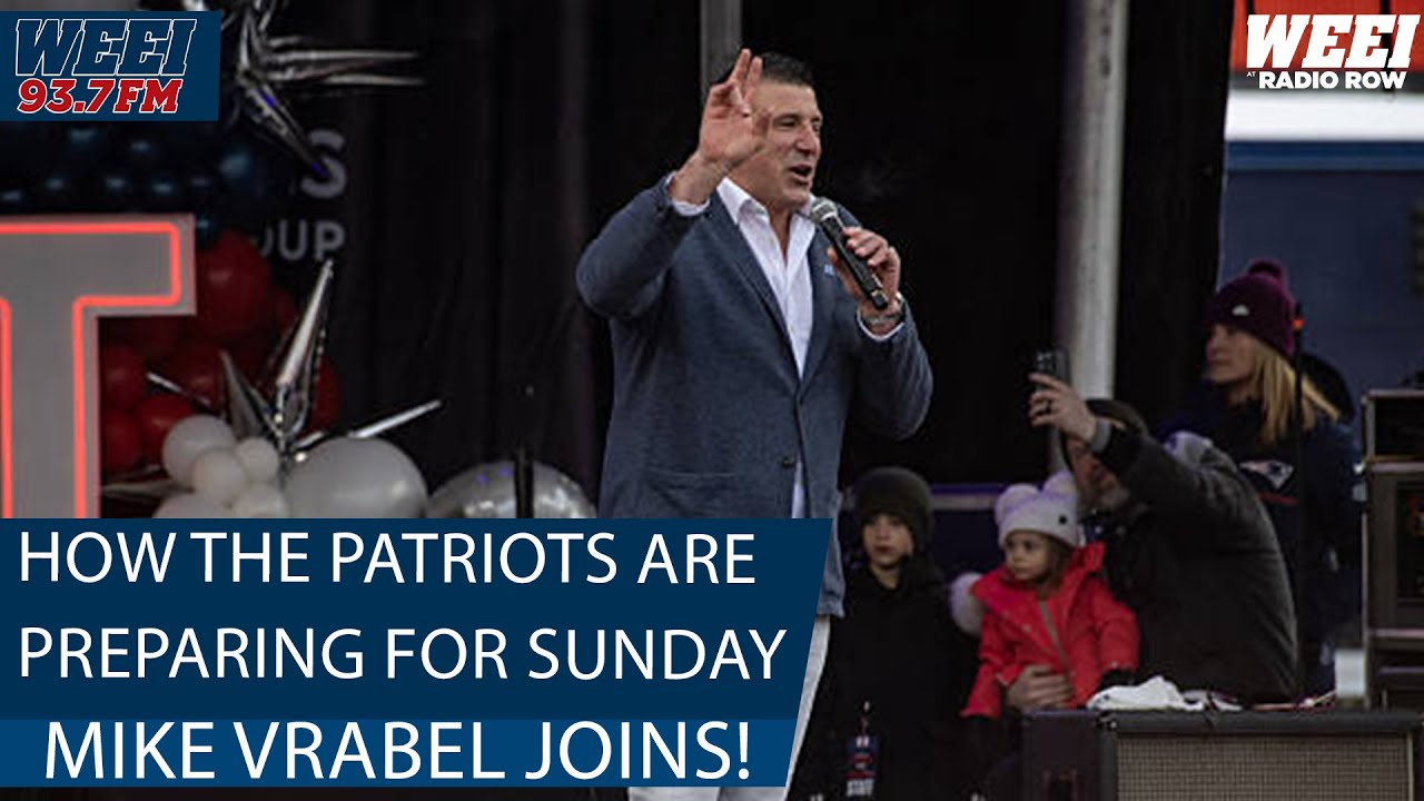 Mike Vrabel joins WEEI at Radio Row to discuss how the Patriots are ...