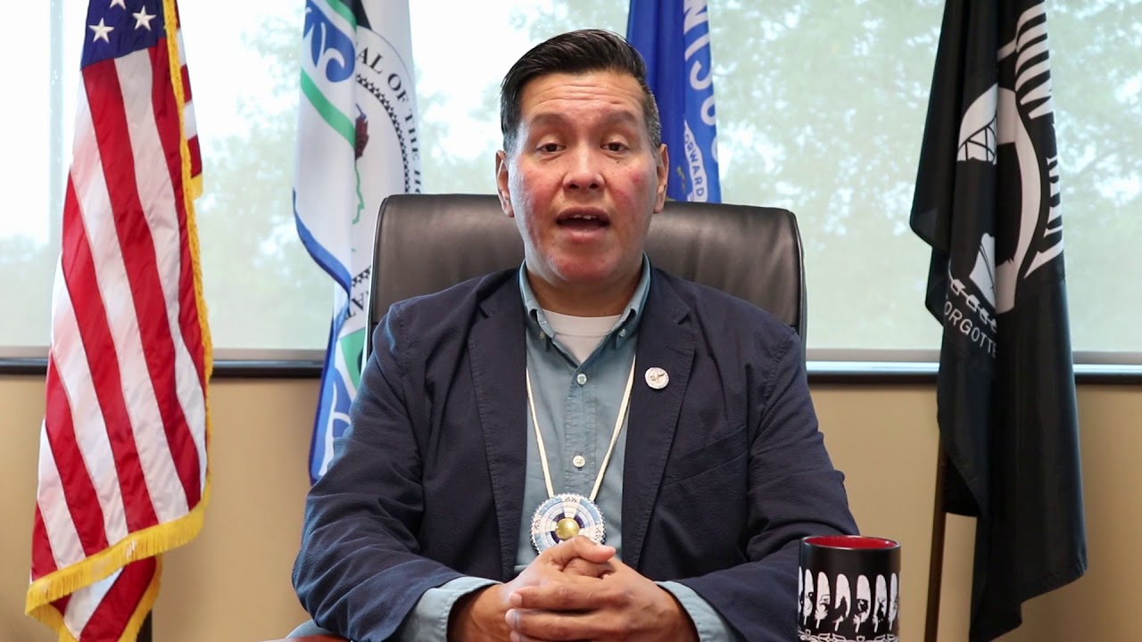 Ho-Chunk Nation President Marlon WhiteEagle's Fourth Message - YouTube
