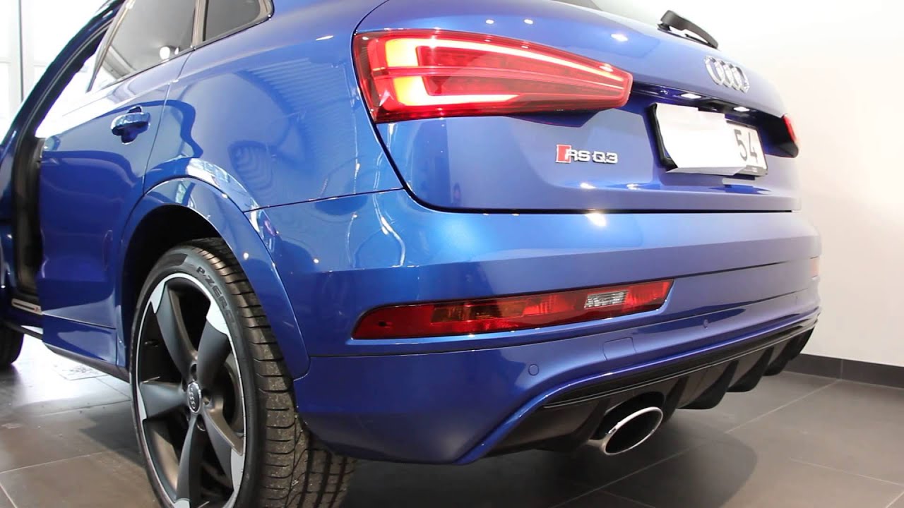 2016 Audi RSQ3 340PS (start up and rev) brutal sound - YouTube