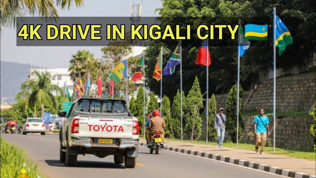 Drive Through Beautiful Suburban Neighborhoods In Kigali Rwanda 🇷🇼 ...