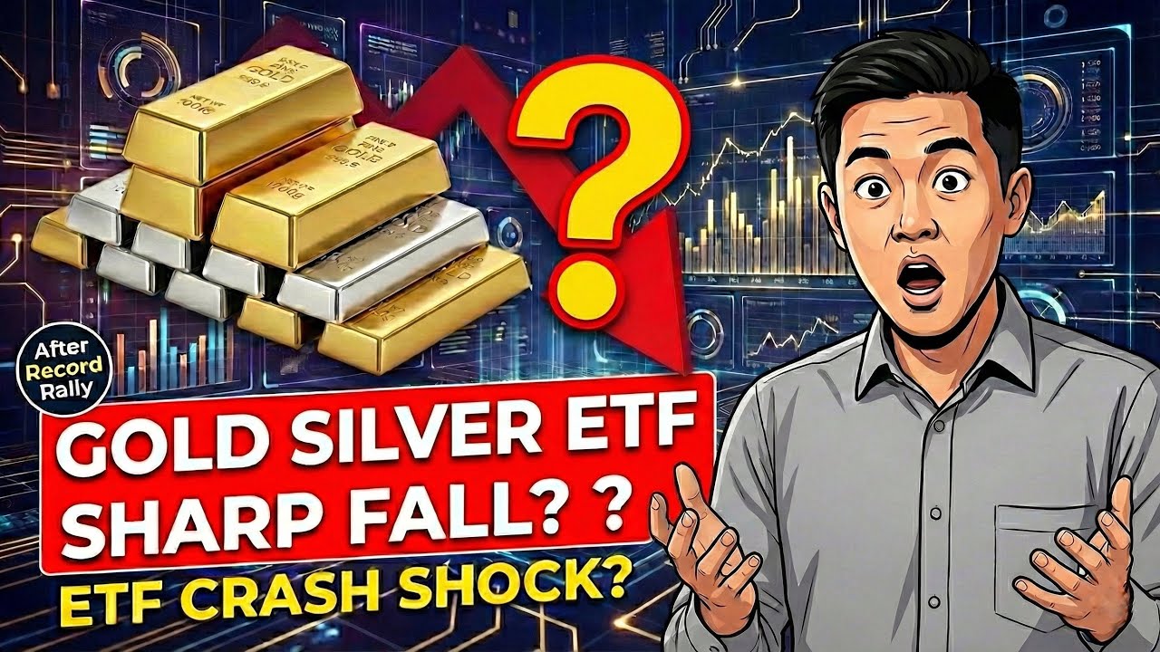 Gold & Silver ETFs See Sharp Fall? 📉 Is This the Right Entry? 😨 - YouTube