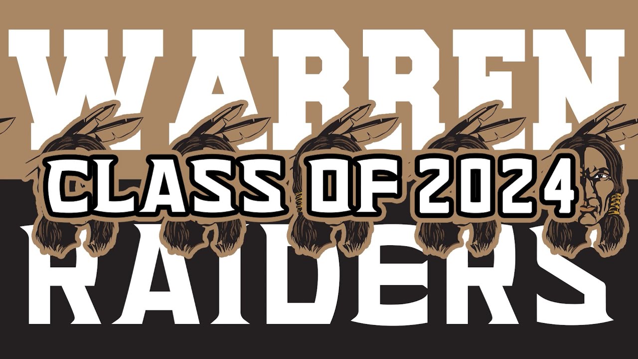 Warren Raiders Football Senior Class of 2024 - MDIStudios.com - YouTube