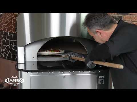 Gazlı Döner Tabanlı Pizza Fırını / Gas Rotating Base Pizza Oven
