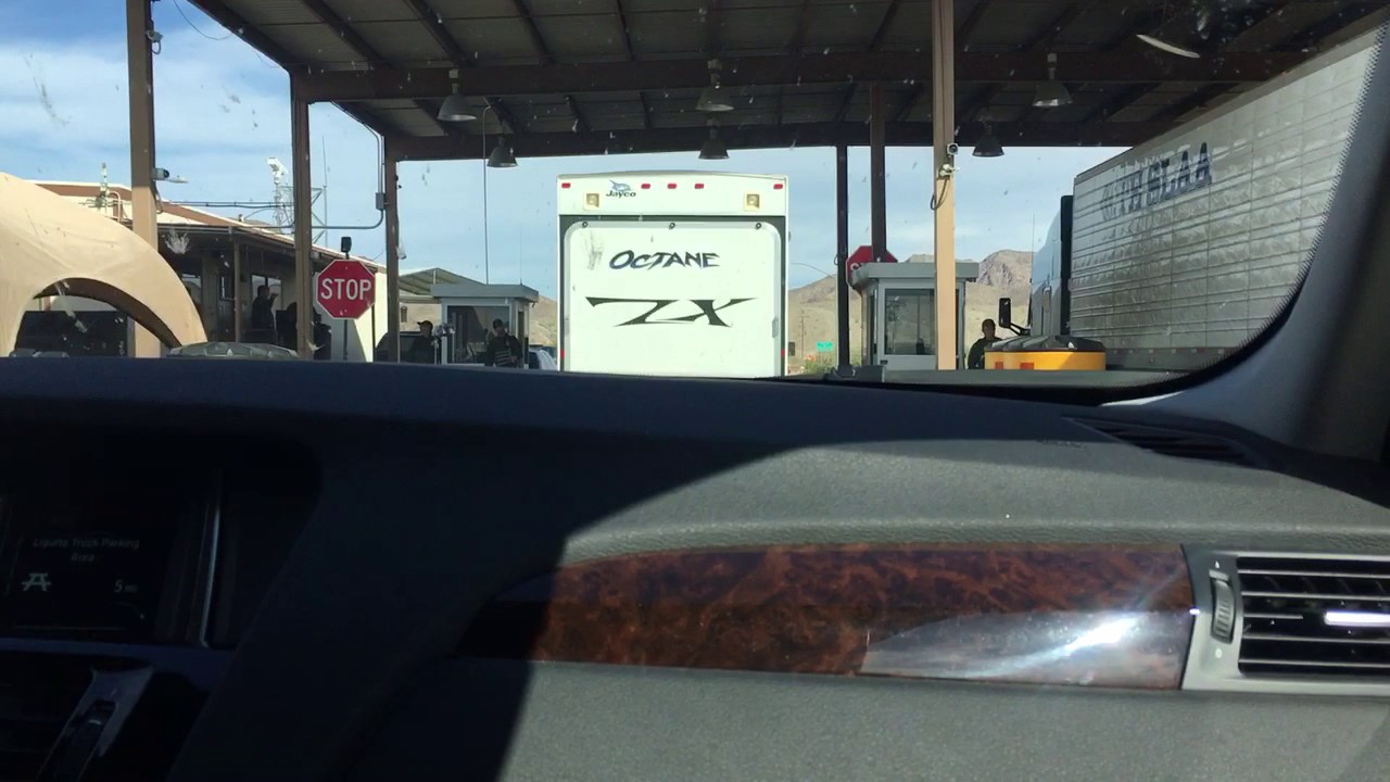 Border Patrol Checkpoint In Yuma - YouTube