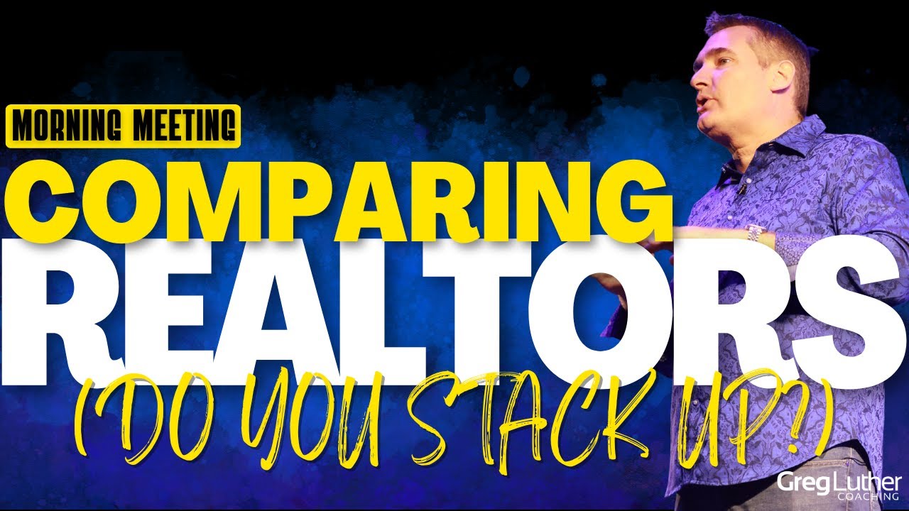 Comparing Realtors (Do you stack up?) ⚖️🏆 - YouTube