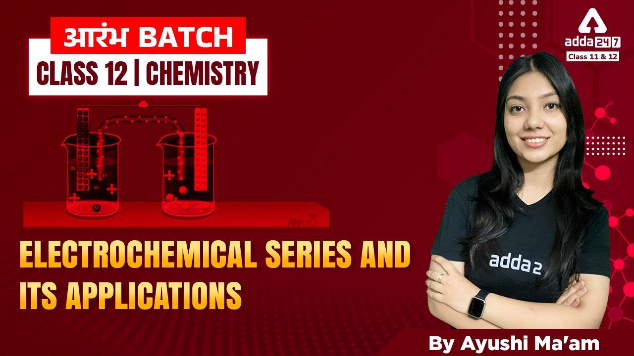 Electrochemical Series and Its Applications | Electrochemistry | Class ...
