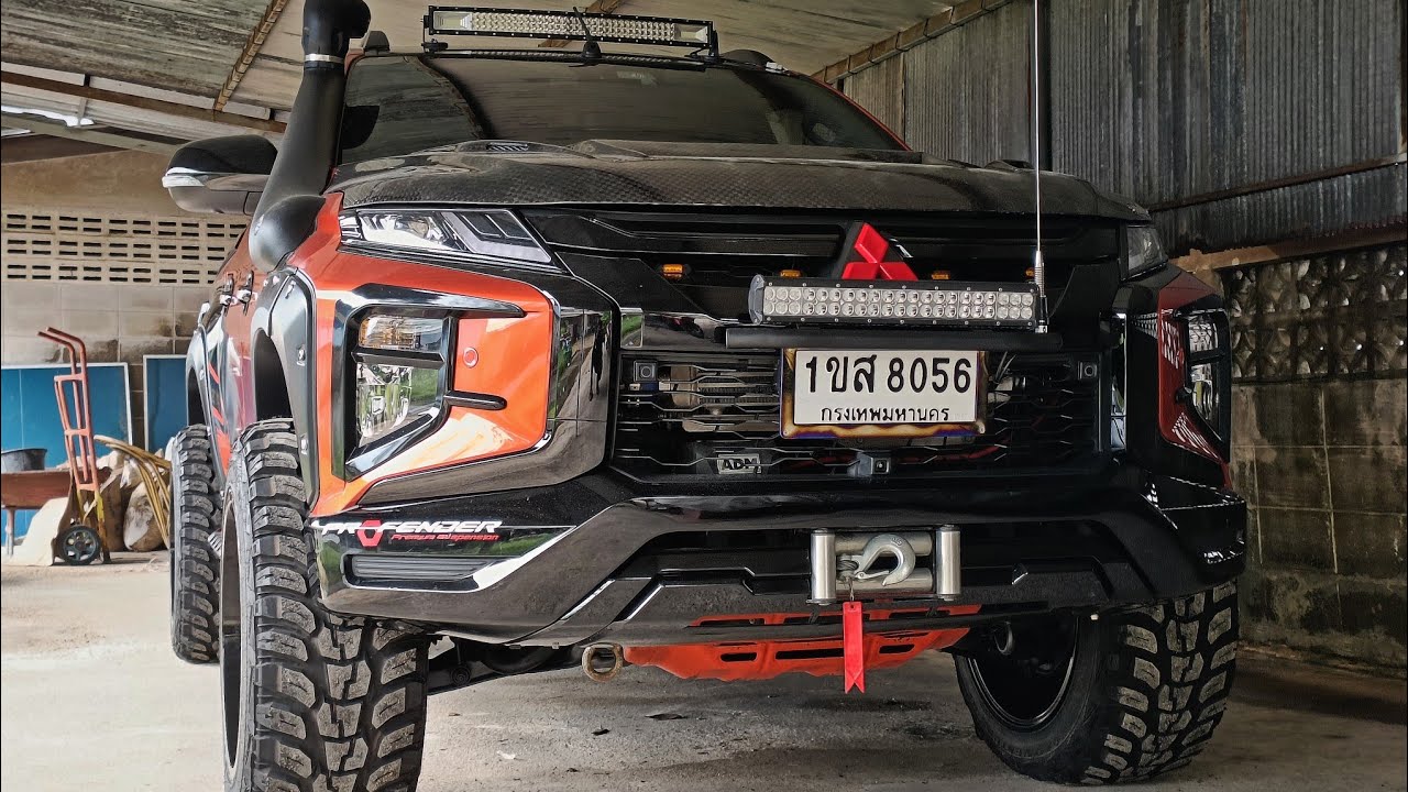 EP 111 : มหาชัยหล่ออีกแล้ว MITSUBISHI TRITON BY AKP CUSTOM WHEELS - YouTube
