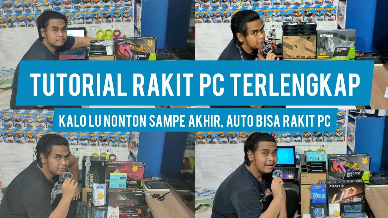 TUTORIAL RAKIT PC TERLENGKAP #TutorialRakitPC #RakitPC - YouTube