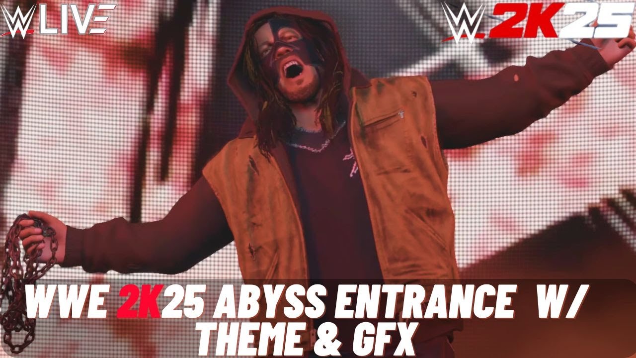 WWE 2K25 | Abyss Entrance (with Theme & GFX) - YouTube