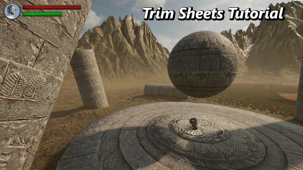Game Ready Asset - Trim Sheets Workflow Tutorial | Blender | Substance ...