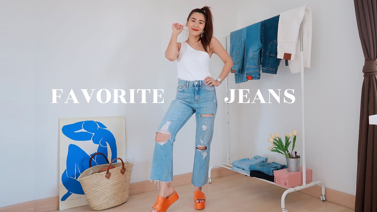 Top 10 Favorite Jeans กางเกงยีนส์ตัวโปรด | WEARTOWORKSTYLE - YouTube
