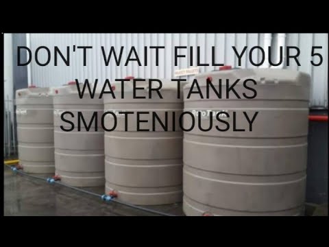 FILL YOUR WATER TANKS SMOTENIOUSLY #WaterTanks #SimultaneousFilling # ...