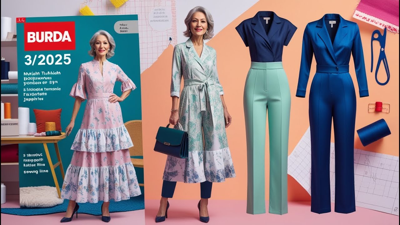 Imagine First Look: Burda Style 3/2025 Collection – Chic, Modern ...