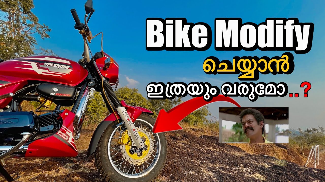 Unique Modification tips || Hero Honda Splendor - YouTube