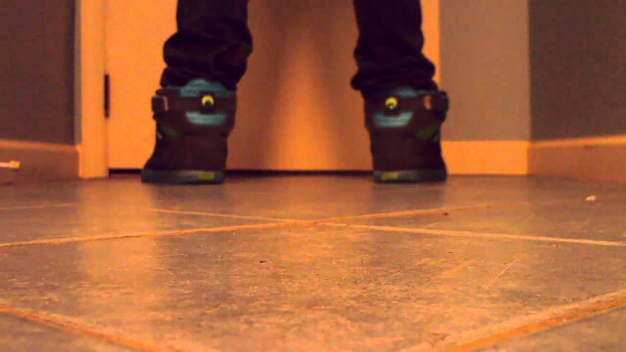 Osiris Rhyme Remix Grey/Blue/Green (On Foot) Review - YouTube