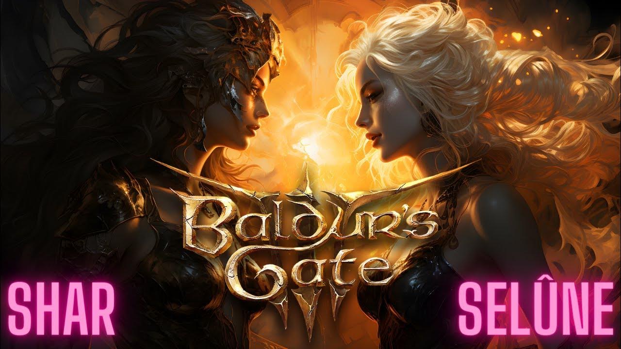 Baldurs Gate 3 Lore Shar And Selûne The Twin Goddesses Thy Lorekeeper