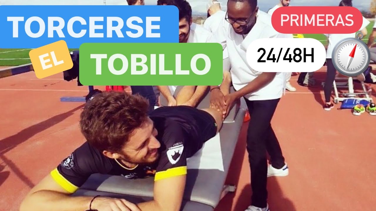 🤷‍♂️ Qué hacer cuando sufres un ESGUINCE de TOBILLO 🦵I Método RICE ...