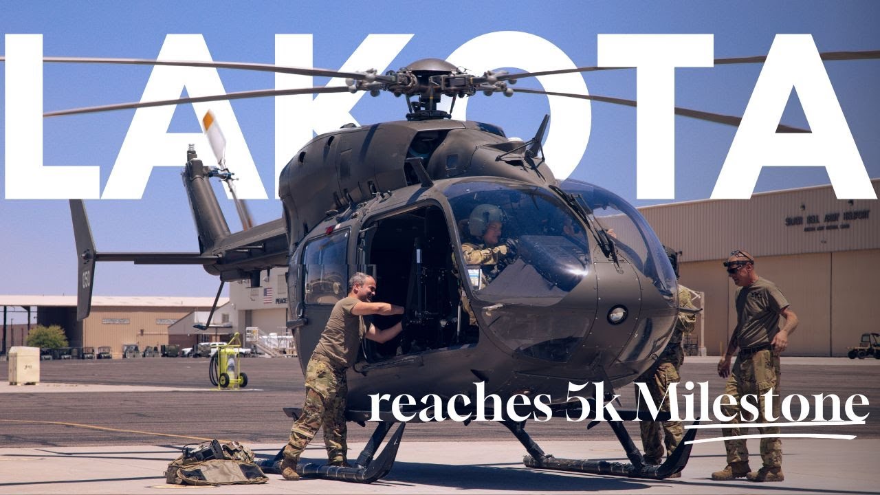 Western Army Aviation Training Site UH-72 Lakota Soars To A New ...