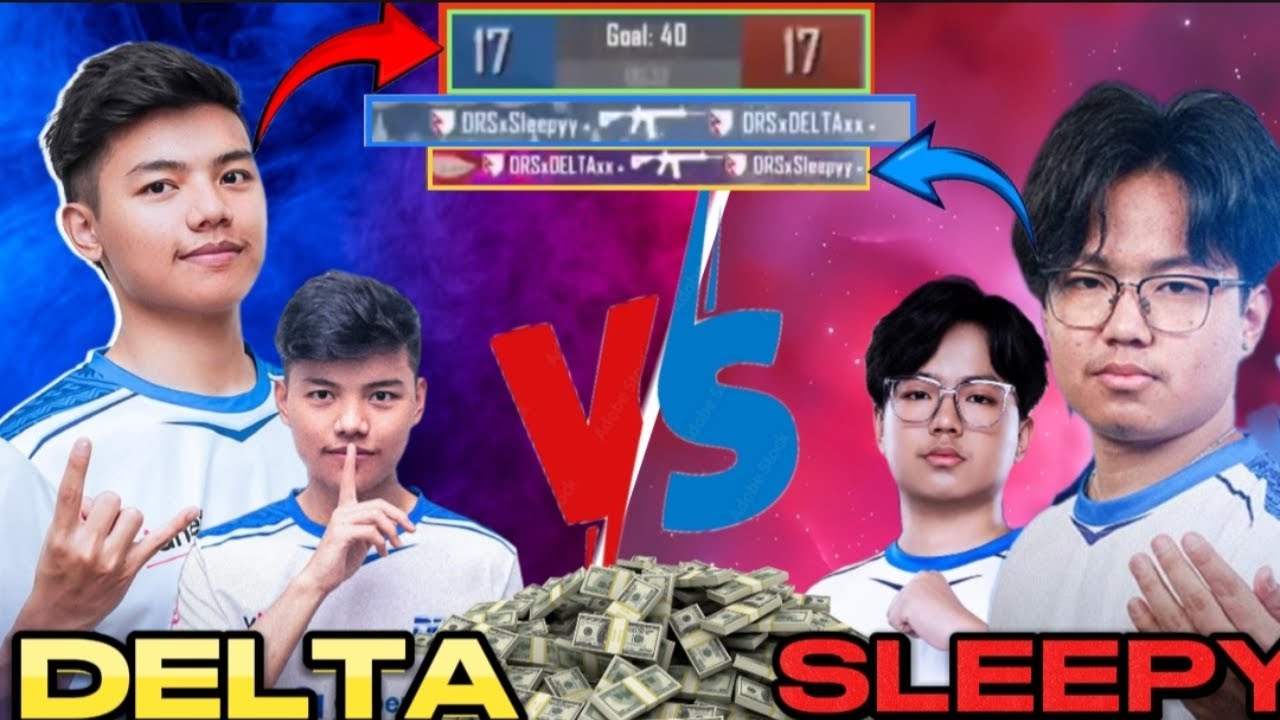 DRS DELTA VS DRS SLEEPY TDM GAMEPLAY 1 VS 1 JUST FRIENDSHIP GAME AND ...