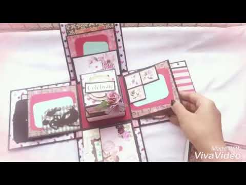 Explosion box/birthday theme - YouTube