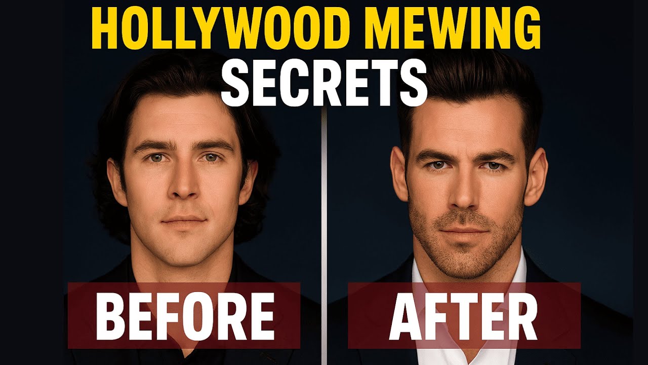 Hollywood Mewing Secrets: Unlocking Celebrity-Level Facial Beauty - YouTube