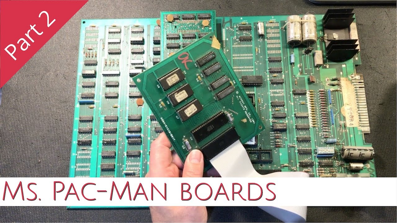 Let's Look at Pac-Man Boards - Part 2: Ms. Pac-Man // Arcade Tech ...