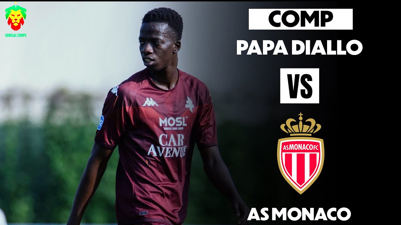 Papa Amadou Diallo vs Monaco | 1 but - YouTube