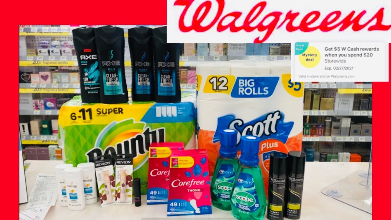 Great Walgreens Deals This Week 2-21 thur 2-27 - YouTube