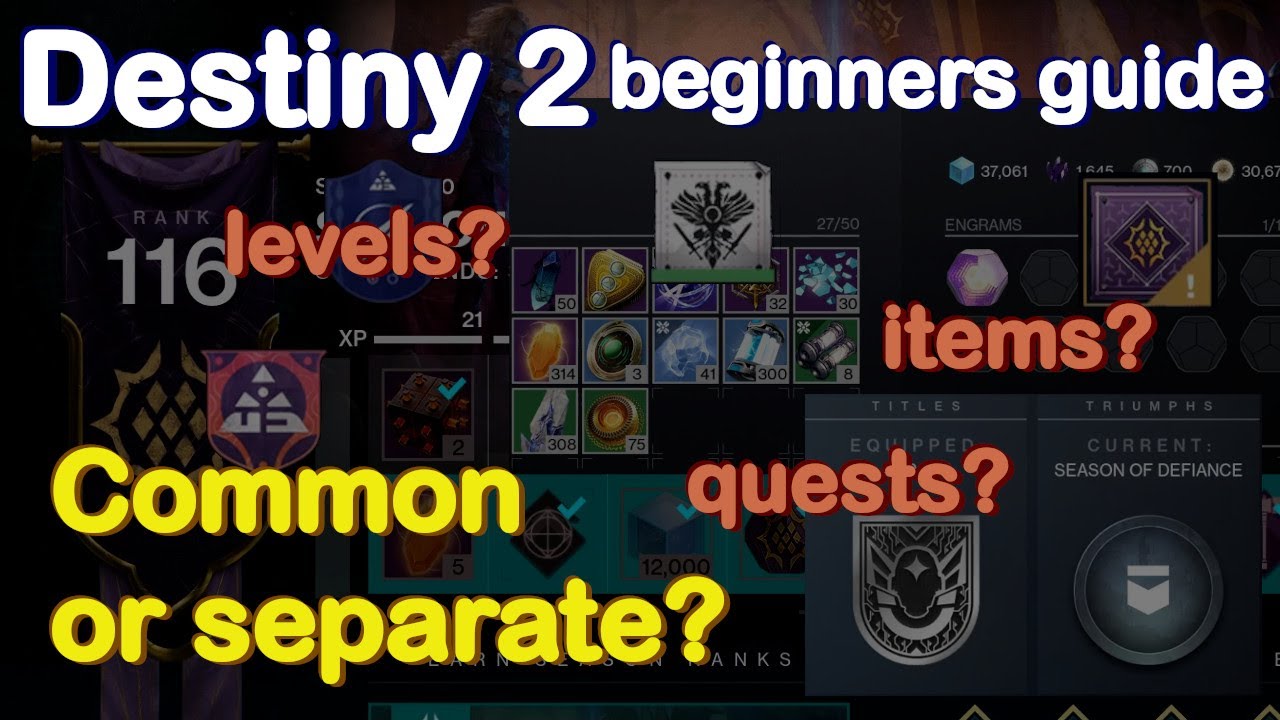 What is common for ALL your characters in Destiny 2? - YouTube