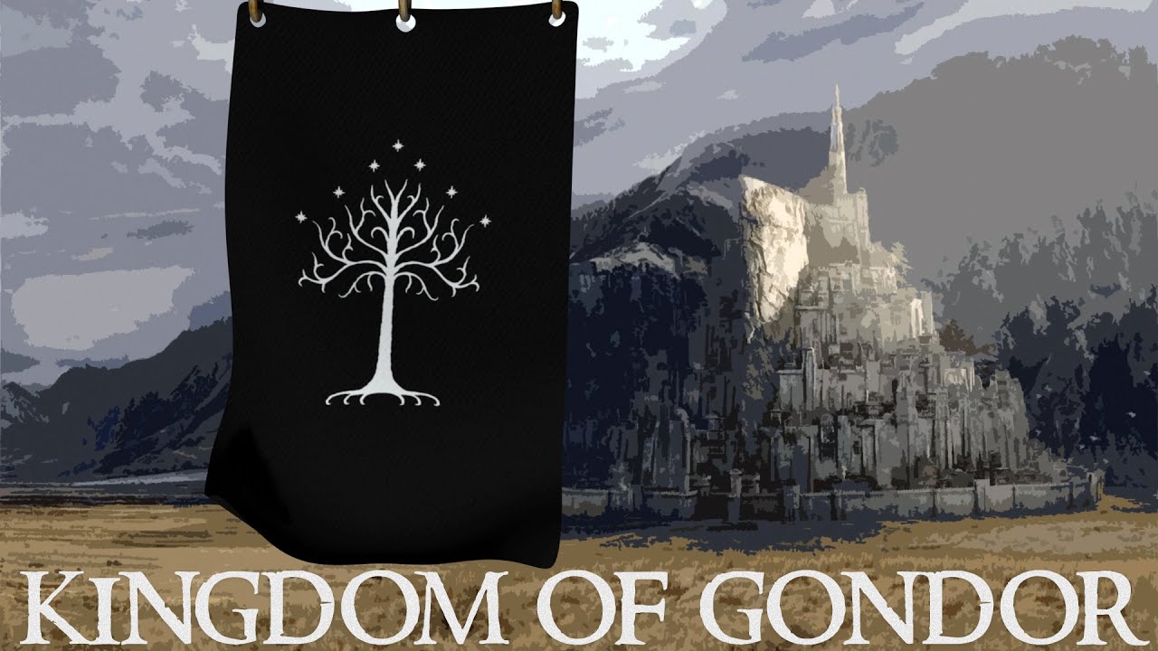 GONDOR | Flag Animation | White Tree of Gondor | 2024 - YouTube