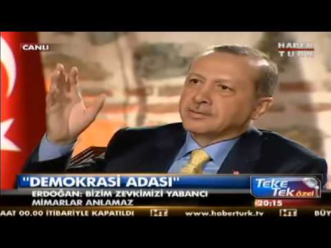 Ərdoğan Heydər Əliyev Mərkəzini bəyənməyib