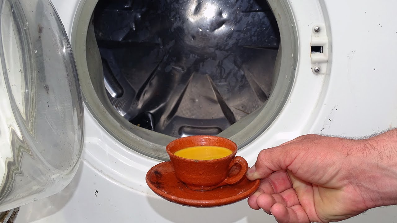 Experiment: Washing Machine vs Cup of coffee - YouTube