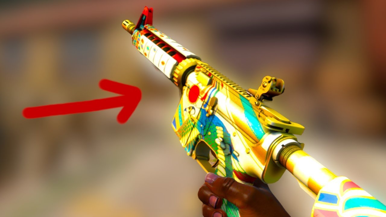 Epic drop from new case in cs:go - YouTube
