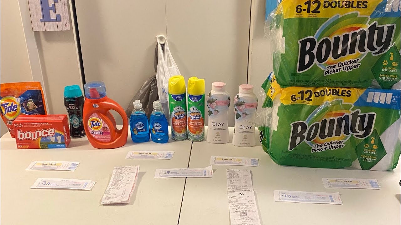 Walgreens couponing time! Watch me pay $8 after points and promotion ...