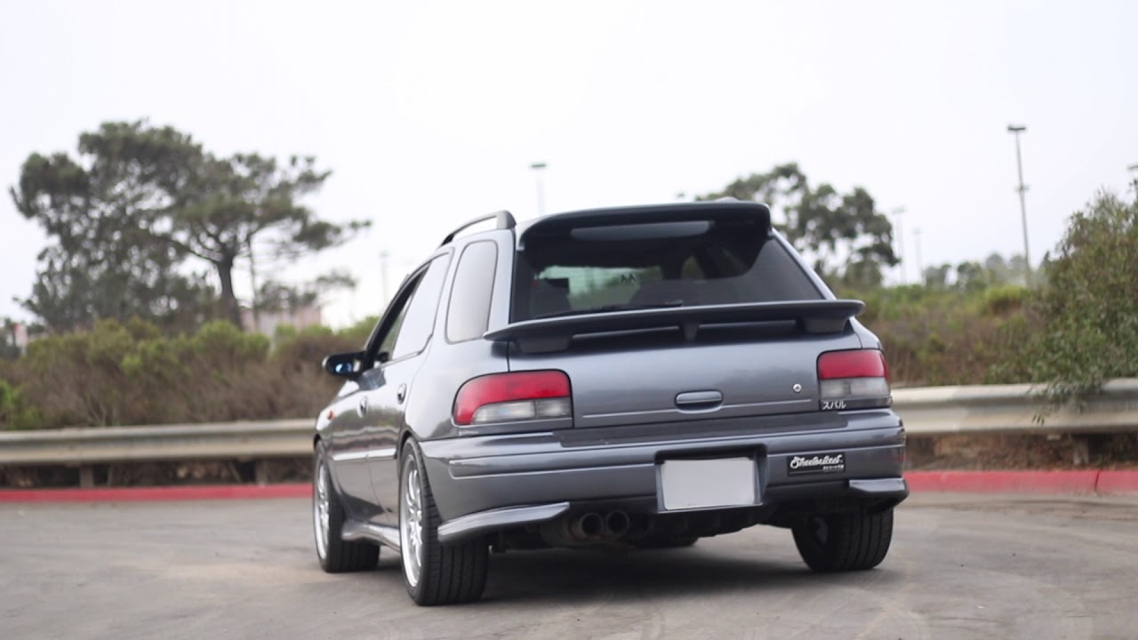 WRX swapped Outbacksport Stromung Axle Back - YouTube