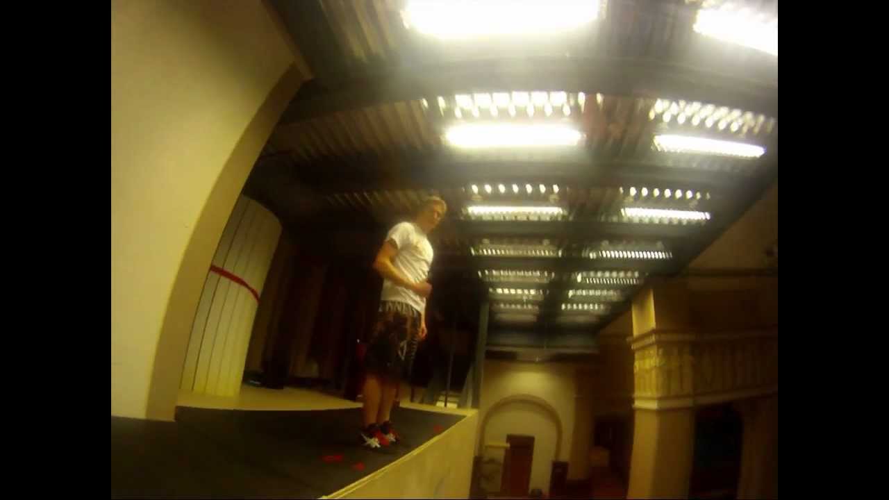 Vuly Trampolines Defy Gravity Challenge - Julien Roberge - YouTube