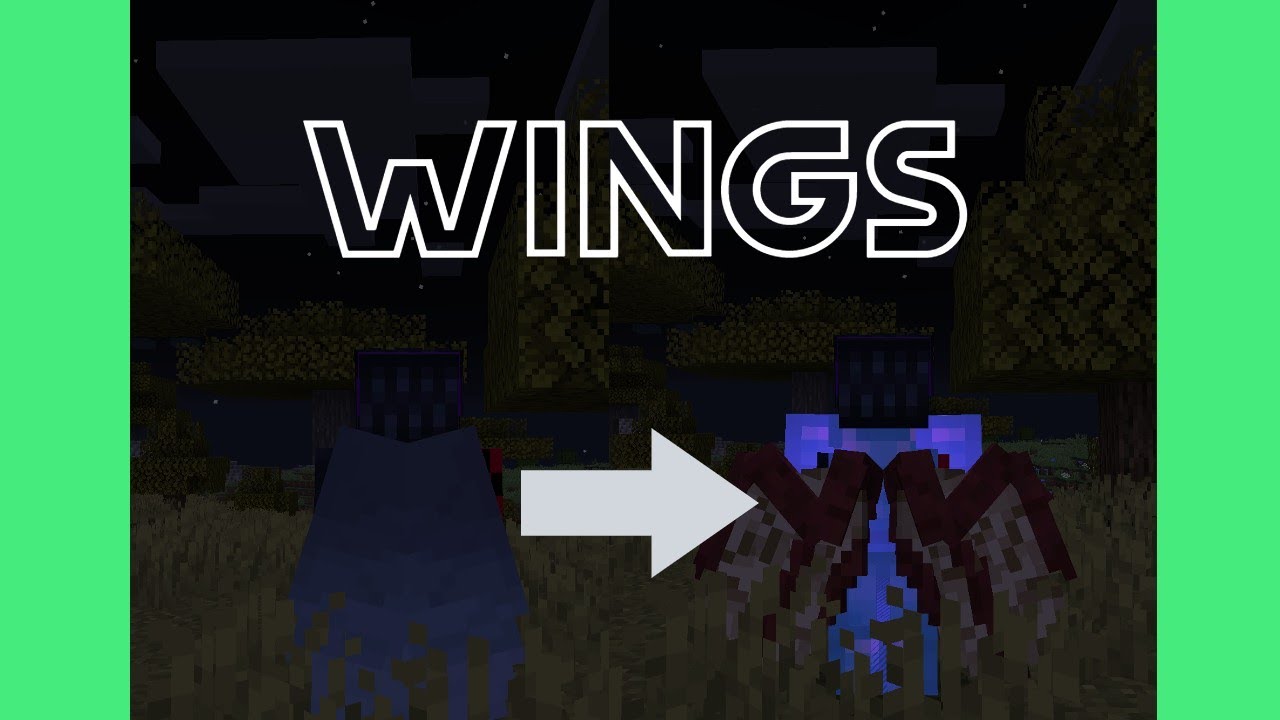 How To Get Upgraded Elytra Wings! [Minecraft] - YouTube