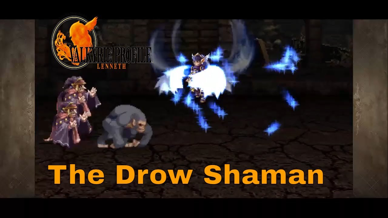 The Drow Shaman Boss Fight | Valkyrie Profile Lenneth (iPhone 16) - YouTube