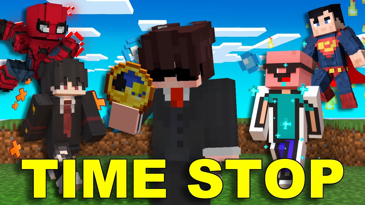 How I Become ''TIME STOPER'' In "SUPER POWER" Only Minecraft SMP - YouTube
