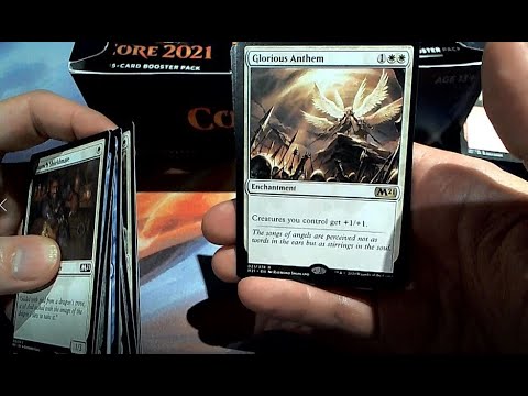 MTG M21 (Core 2021) booster box opening plus bonus Jumpstart (Jump ...