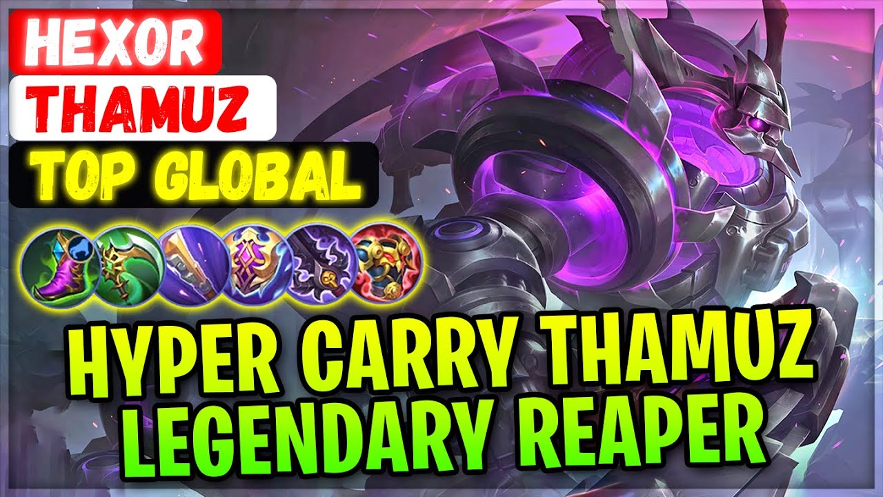 Hyper Carry Thamuz Legendary Reaper [ Top Global Thamuz ] hexOr ...