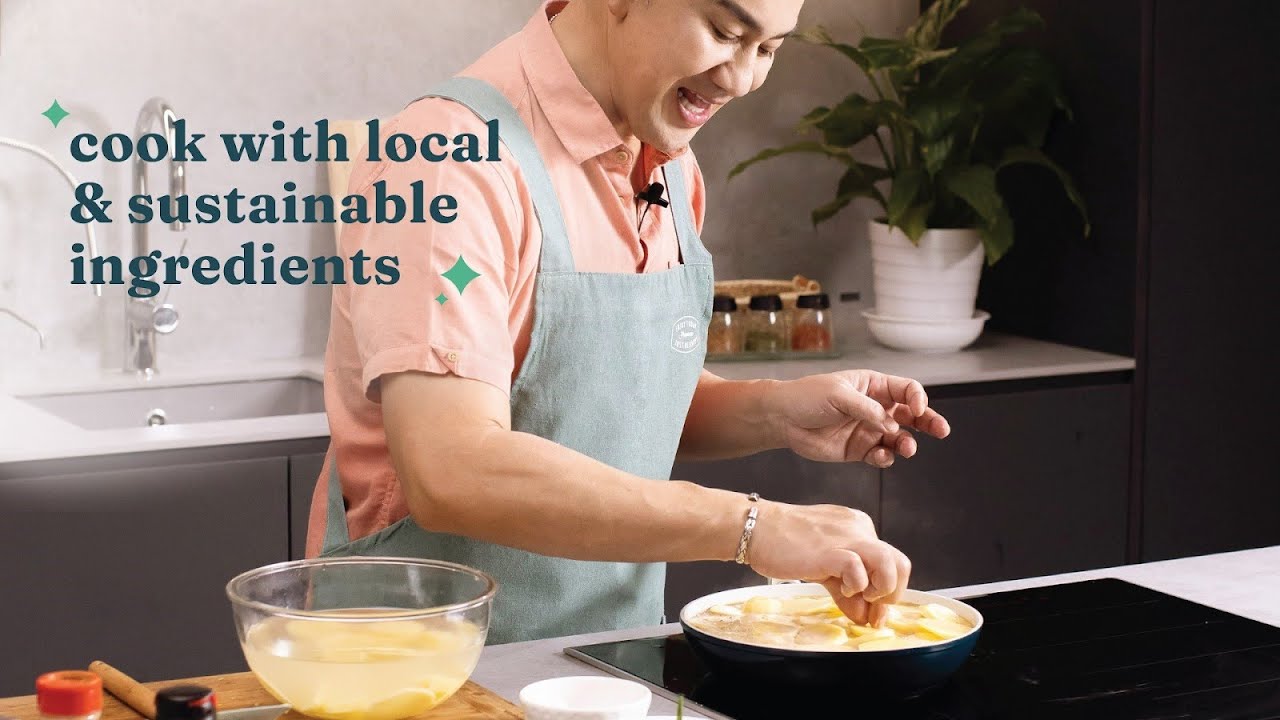 Potato Leek Gratin with Cosmic Cookware ft Chef Zam - YouTube