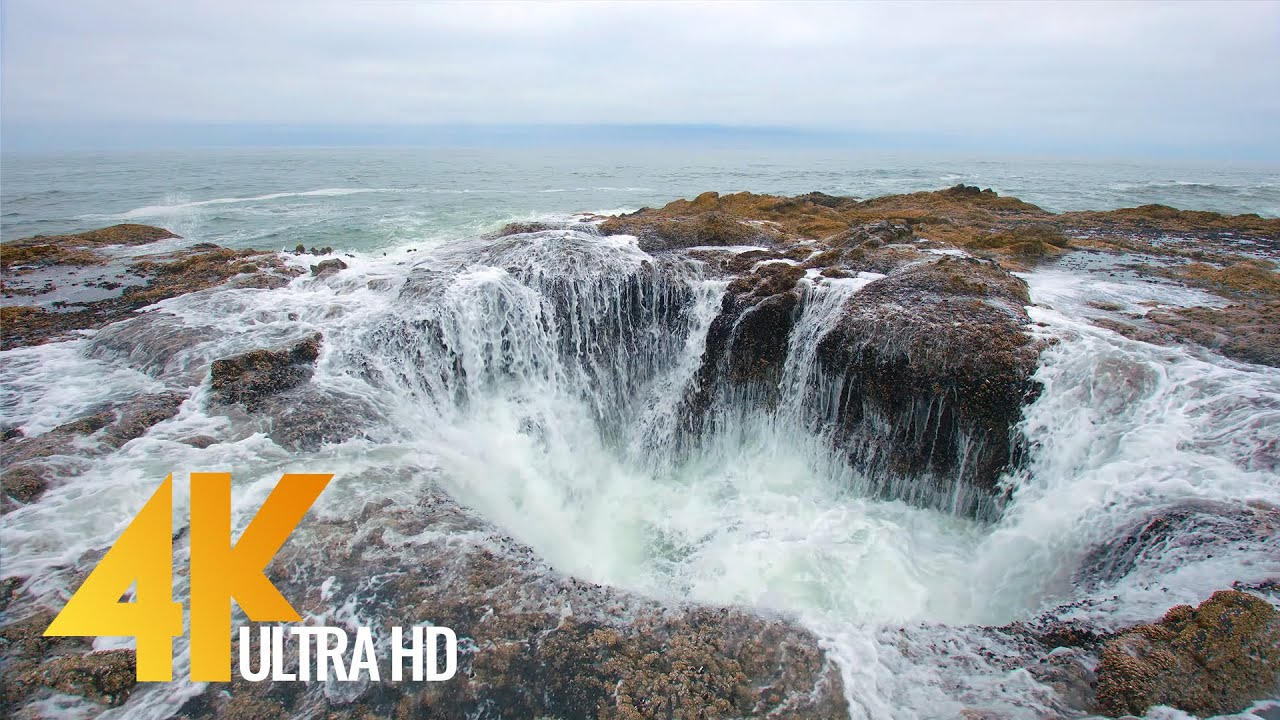 Captain Cook Trail, Oregon Coast - 4K UHD Nature Relaxation Video ...
