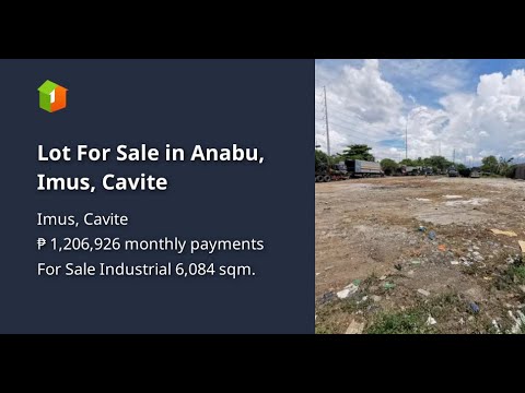 Lot For Sale in Anabu, Imus, Cavite - YouTube