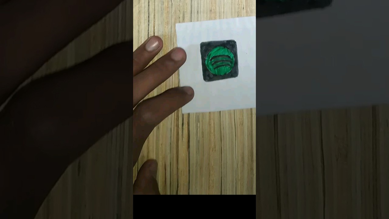 Day 10 of drawing logos.spotify logo drawing #spotify #music #drawing # ...