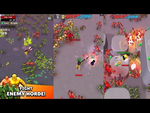 monster survivors game 1000000 🧟 zombies 😱 fast killer 👿 - YouTube